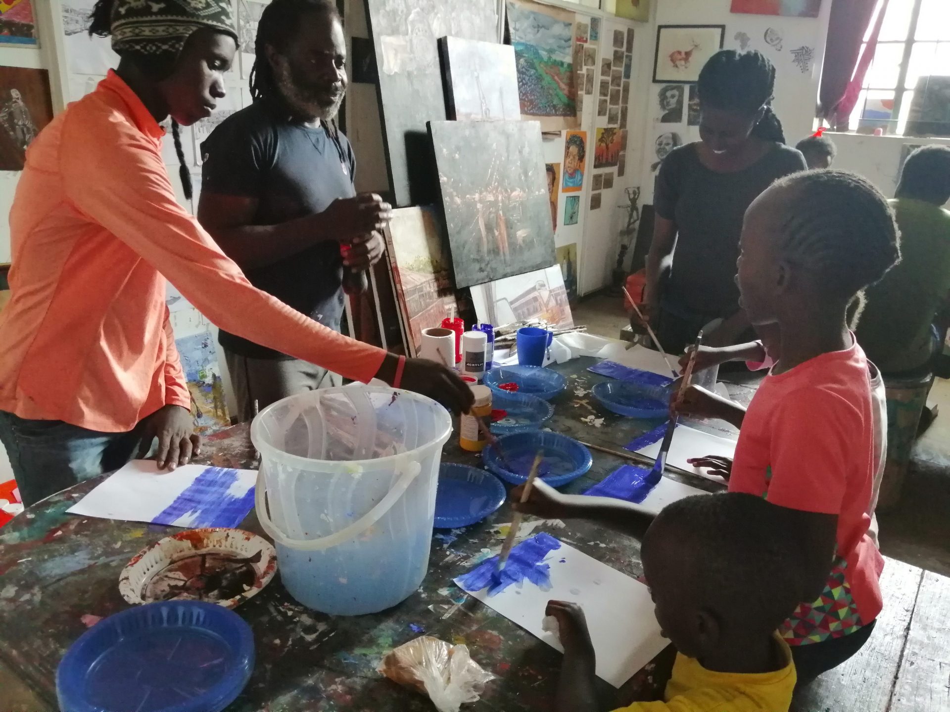 Patrick Mukabi Painting Legacy with a New Generation – Kenyan Poet